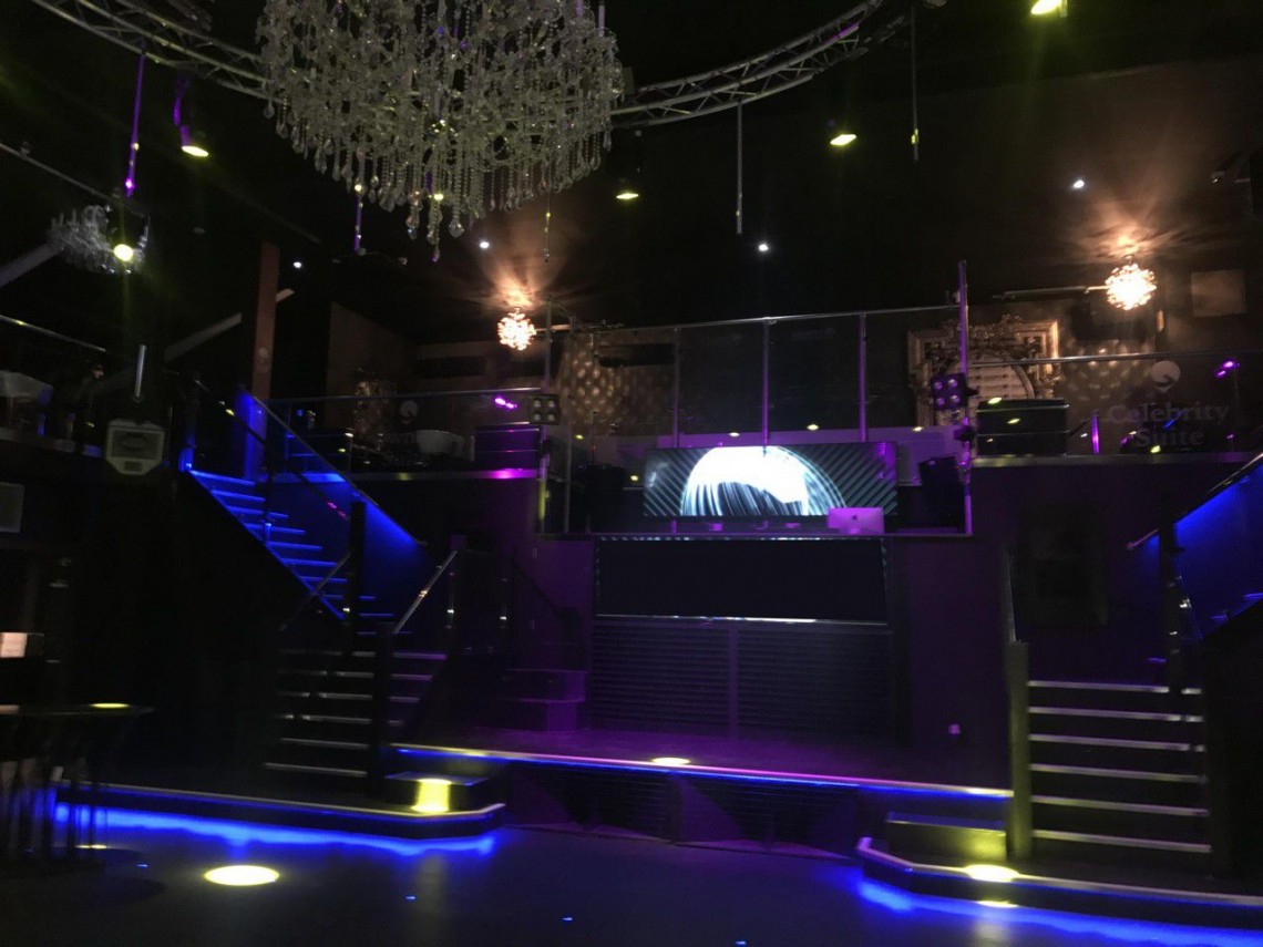 Large Nightclub With High Ceilings Available For Filming