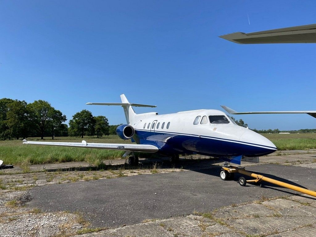 Private Jet And Interior For Filming