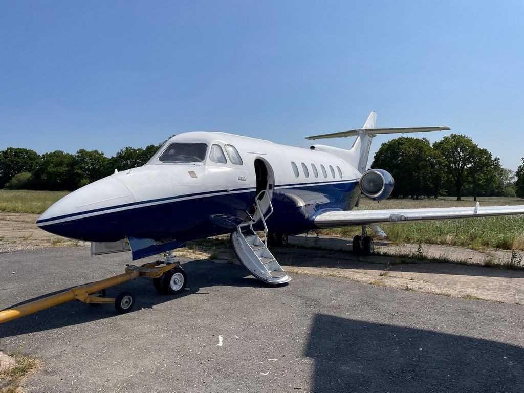 Private Jet And Interior For Filming